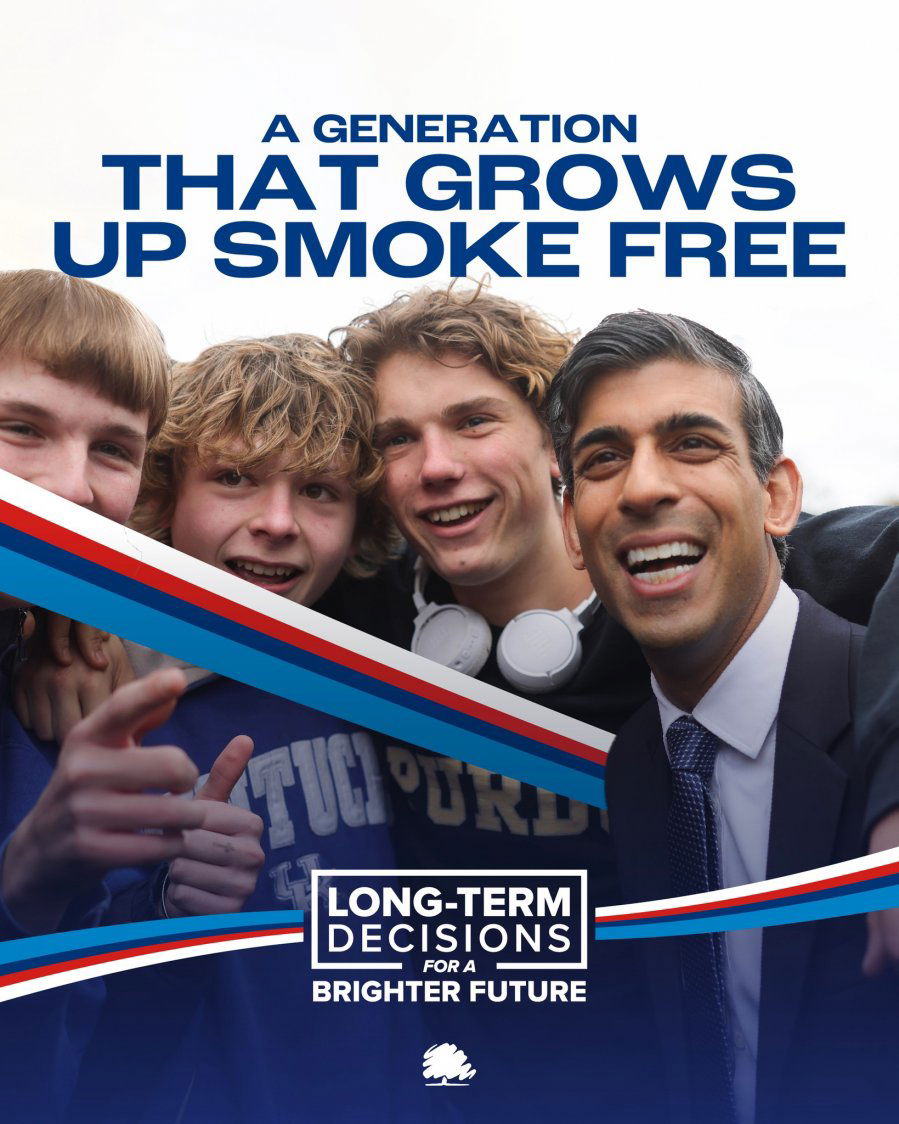 UK copied kj idea for no smoking generation
